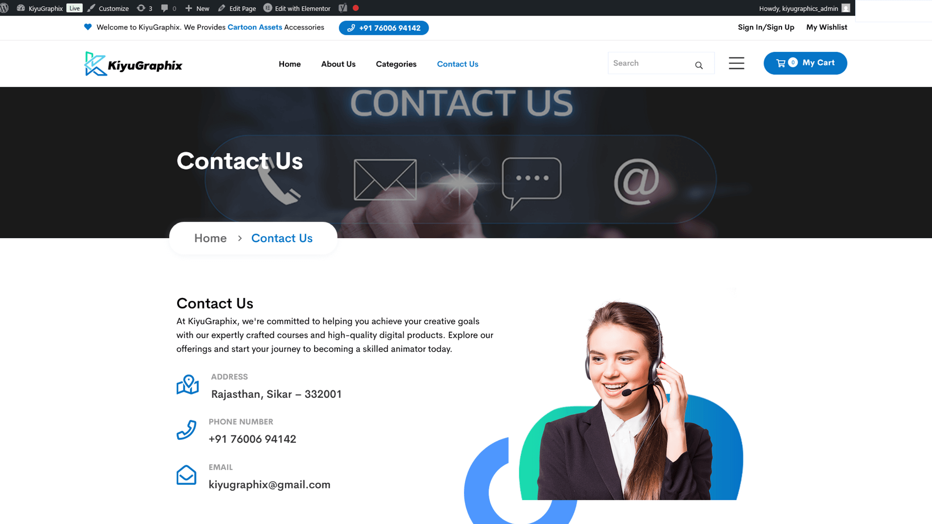 Contact KiyuGraphix | Get in Touch for Support & Queries