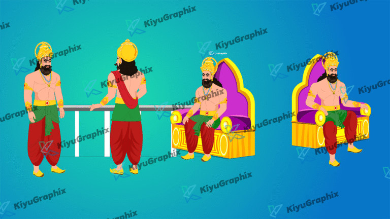All Pose King Character (Adobe Animate Vector) - KiyuGraphix