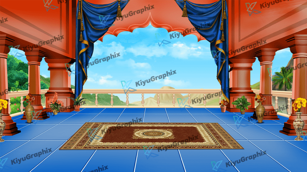 Fort Inside Background (PSD File) - KiyuGraphix
