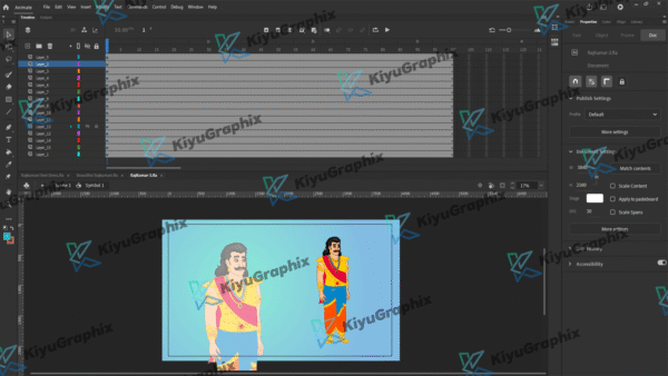 Rajkumar Character (Adobe Animate Vector) - KiyuGraphix