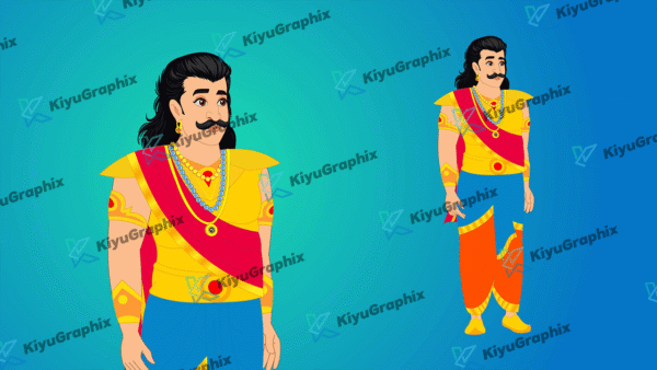 Rajkumar Character (Adobe Animate Vector) - KiyuGraphix